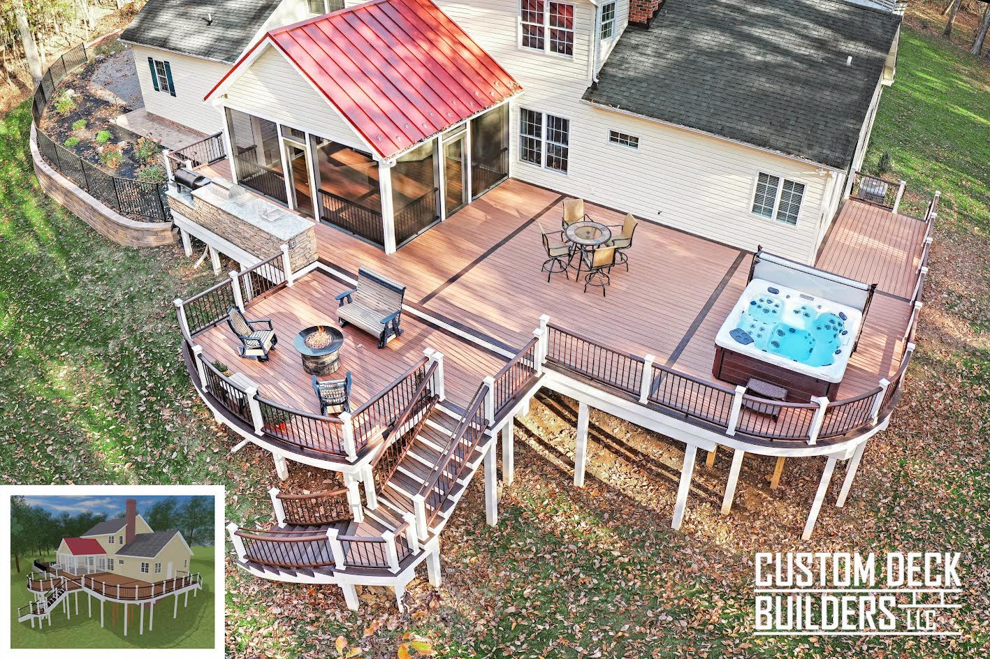 Deck Design | Custom Deck Builders, LLC